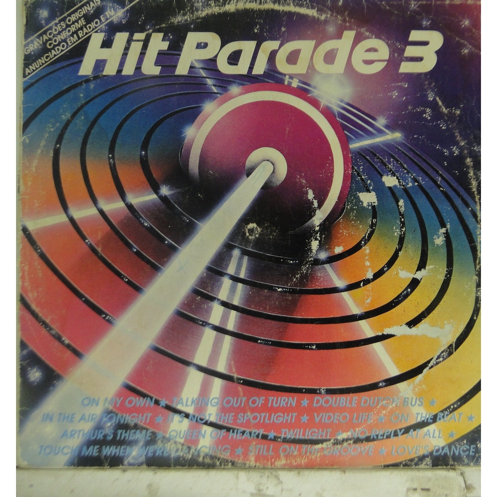Lp Hit Parade 3 - Disco De Vinil - He*073 | Shopee Brasil