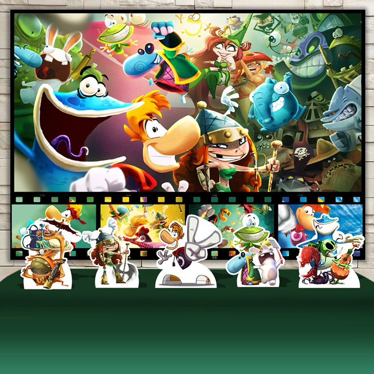 Festa Aniversário Infantil Rayman Legends Decoração Kit Prata | Shopee ...