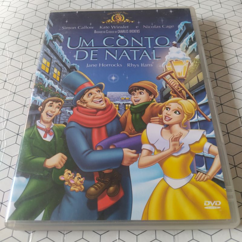 Dvd original Um conto de natal | Shopee Brasil