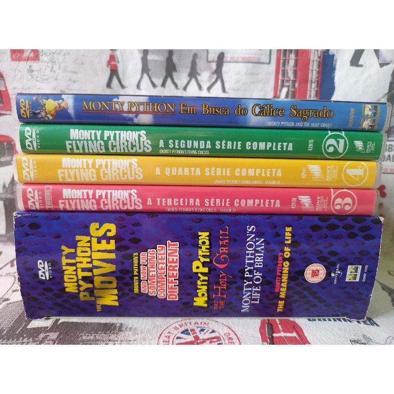 dvd boxes opções monty python | Shopee Brasil