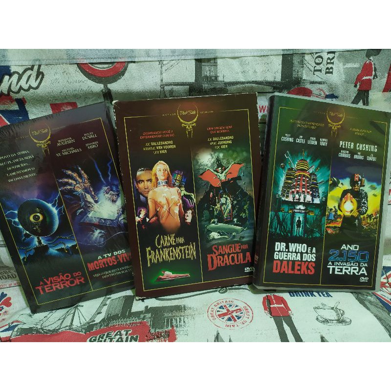 dvd volumes boxes coleção darkside | Shopee Brasil