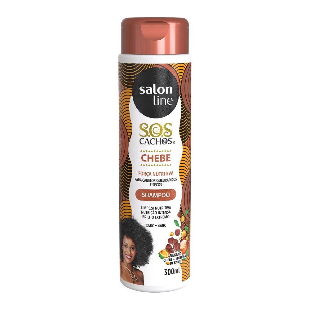 Shampoo SOS Cachos Chebe 300ml | Shopee Brasil