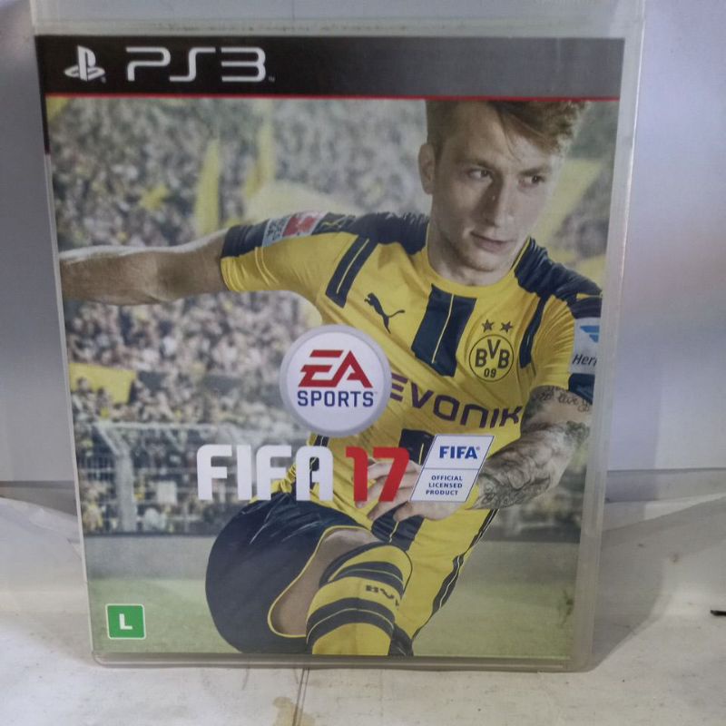 FIFA 17 PS3 mídia física | Shopee Brasil