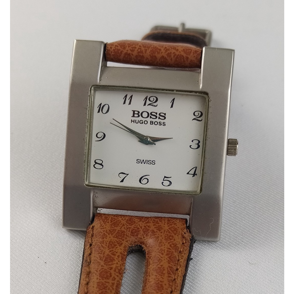 Antigo relogio pulso BOSS, quartz, funciona | Shopee Brasil