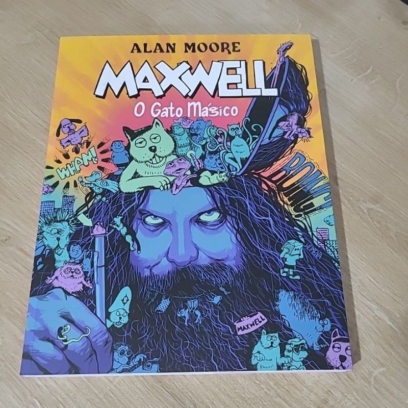 HQ Maxwell, O gato mágico - Alan Moore | Shopee Brasil