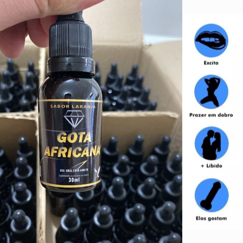 Gota Africana 30ml Original | Shopee Brasil