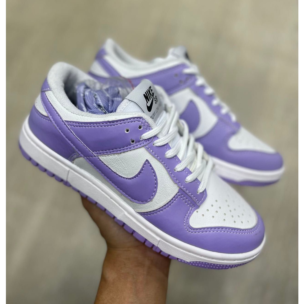 Tênis Nike Sb Dunk Low Feminino Lilás TM | Shopee Brasil