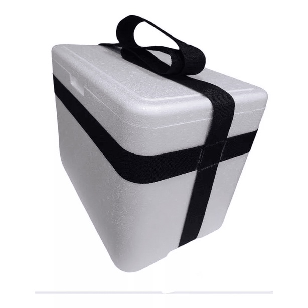 Caixa Térmica Isopor 28 Litros Com Alça | Shopee Brasil
