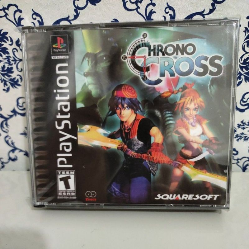 Chrono Cross. patch Ps1. duplo. ótima qualidade. mídia prata. | Shopee ...