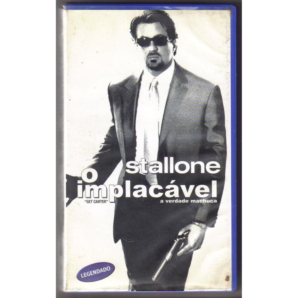 Vhs O Implacável, Sylvester Stallone - Legendado | Shopee Brasil