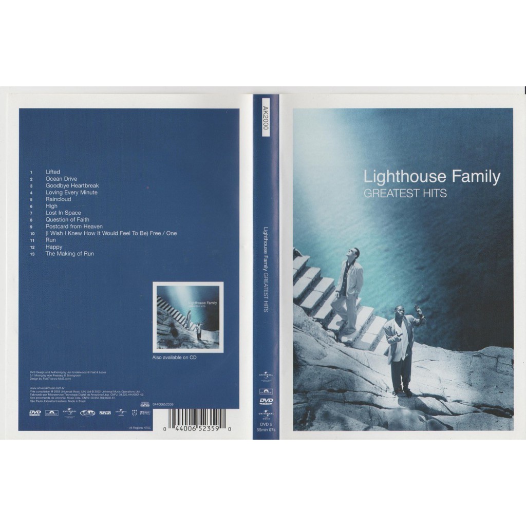 Dvd Lighthouse Family Greatest Hits 2002 Original | Shopee Brasil