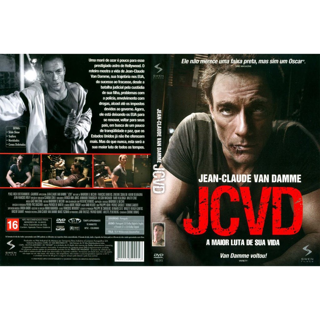 Dvd Jcvd - Jean-claude Van Damme, Documentário, Original | Shopee Brasil