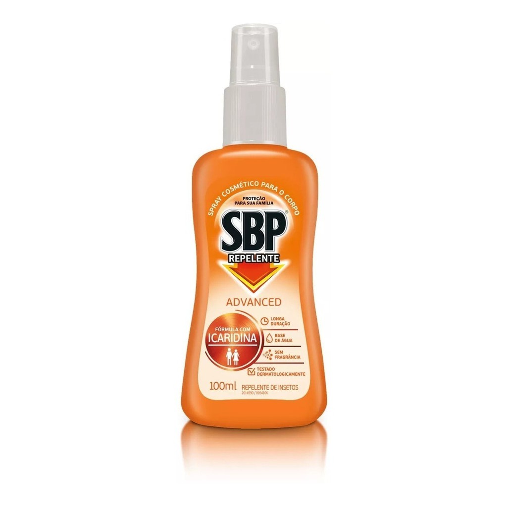 Sbp Repelente Spray Para O Corpo C\ Icaridina Familia 100ml | Shopee Brasil
