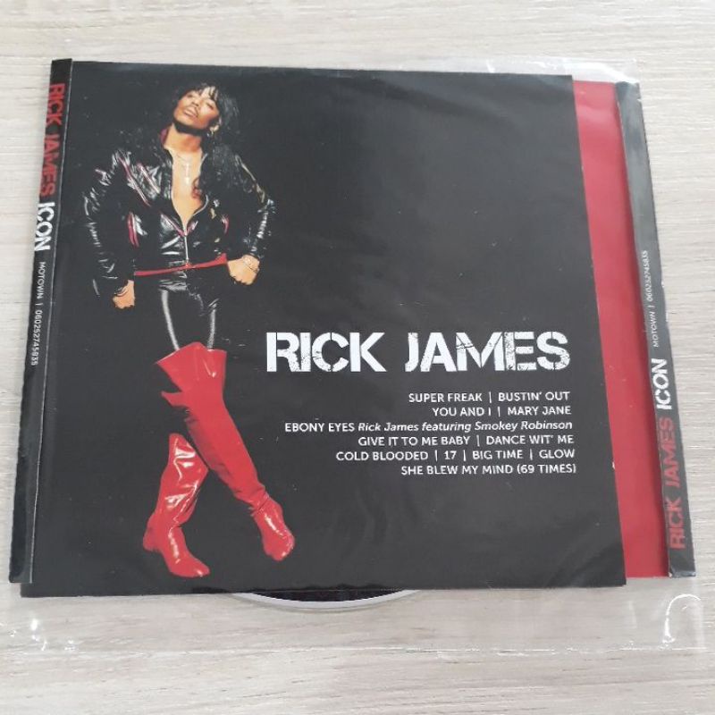 Cd Rick James-Icon | Shopee Brasil