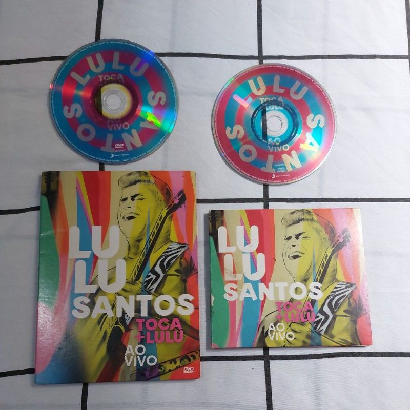 CD+DVD: Lulu Santos - Toca Lulu (Ao Vivo) | Shopee Brasil
