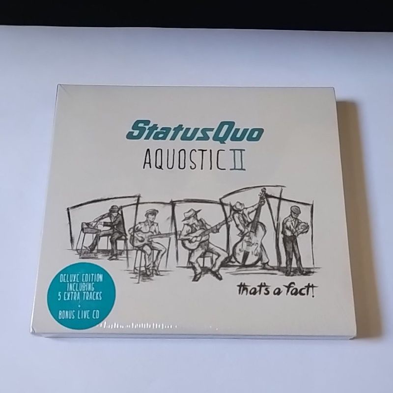 CD DUPLO STATUS QUO - AQUOSTIC II THAST'S A FACT! | Shopee Brasil