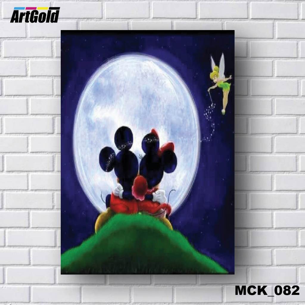 Placas Quadros Decorativos em MDF - MICKEY E MINNIE_082 | Shopee Brasil