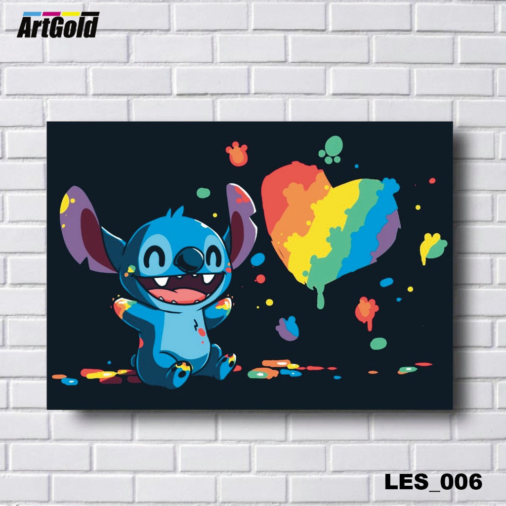Placas Quadros Decorativos em MDF - Lilo & Stitch_006 | Shopee Brasil