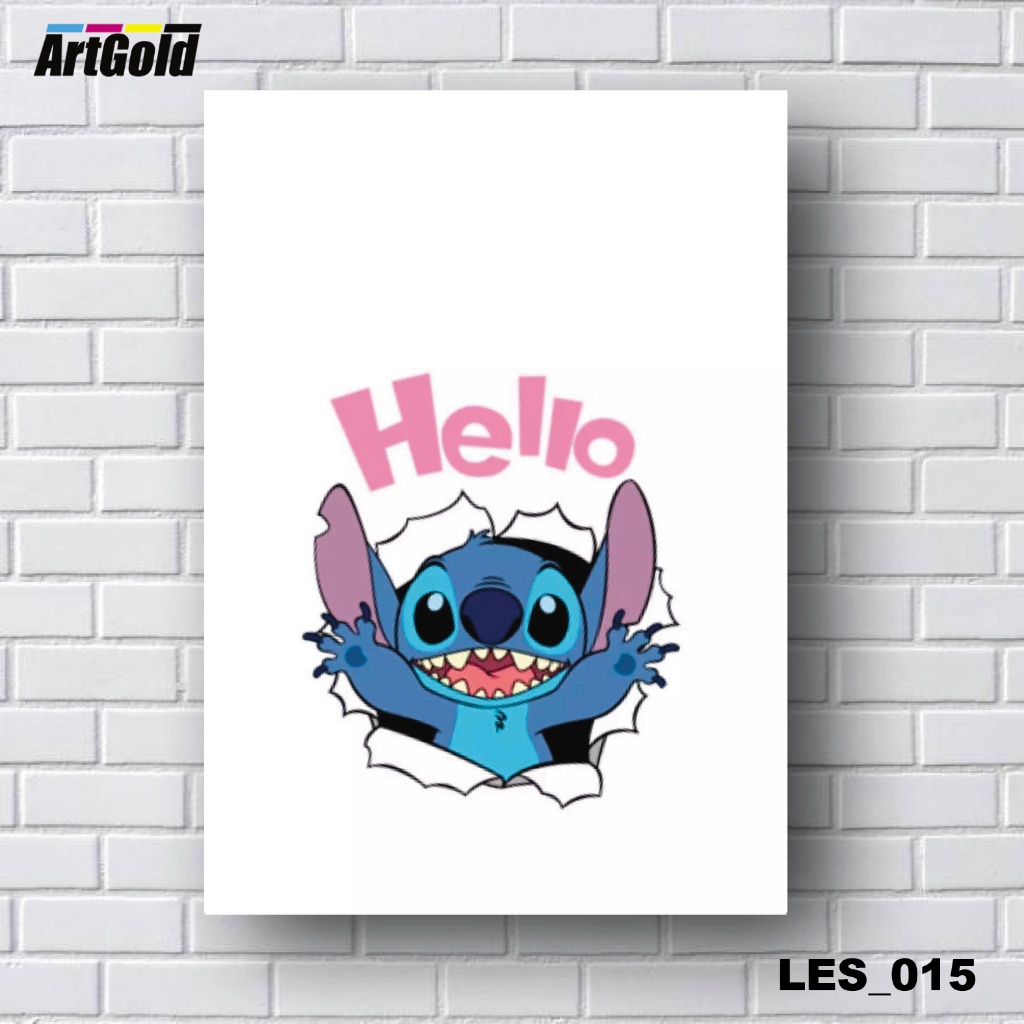 Placas Quadros Decorativos em MDF - Lilo & Stitch_015 | Shopee Brasil