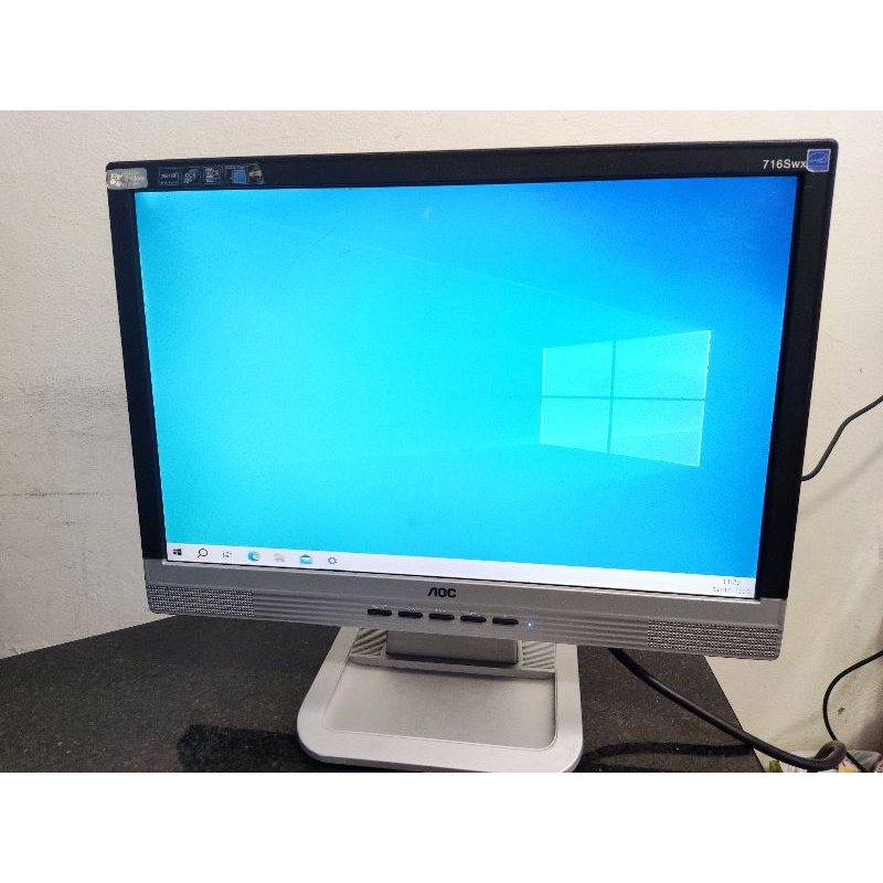 Monitor Tela 17 polegadas AOC 7168wx | Shopee Brasil