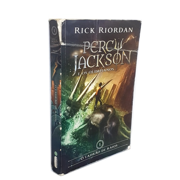 Livro Percy Jackson E Os Olimpianos 1 O Ladrão De Raios Rick