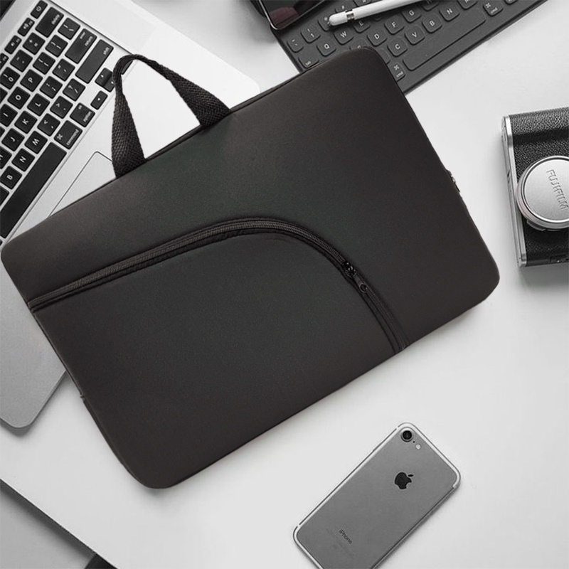 Porta Luva Pasta Bolsa Notebook Macbook Porta Cabos Externo Anti Queda ...
