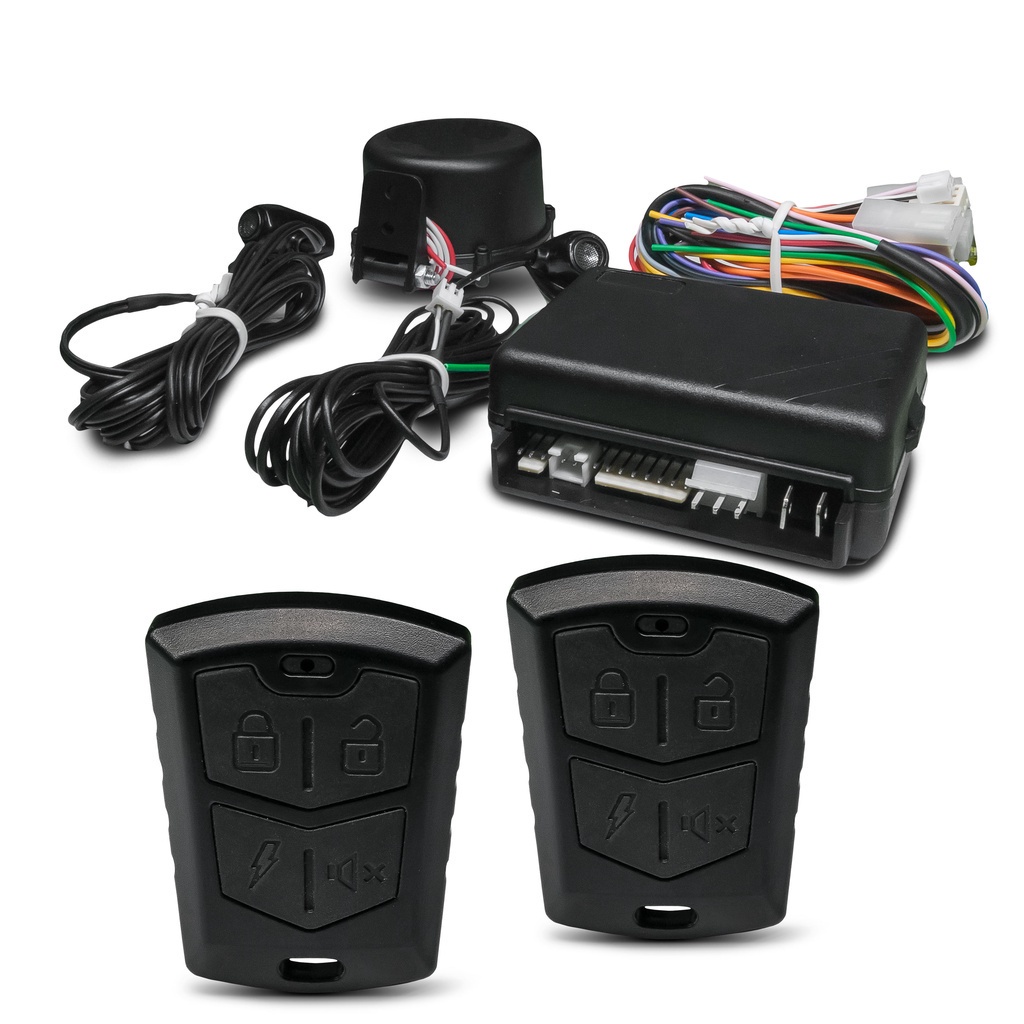 Melhor Alarme Automotivo Universal Look Out C/ 2 Controles | Shopee Brasil