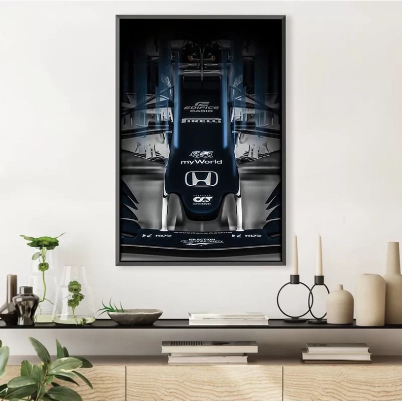 Quadro Decorativo Grande 112x82cm Full HD Alpha Tauri F1 | Shopee Brasil
