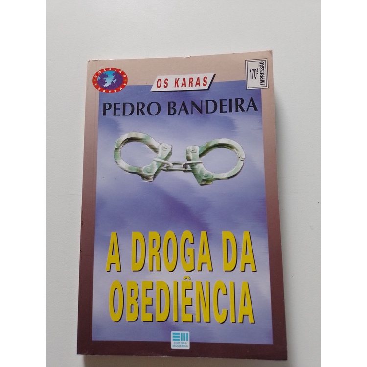 Livro A Droga Da Obediência Pedro Bandeira Y267 | Shopee Brasil