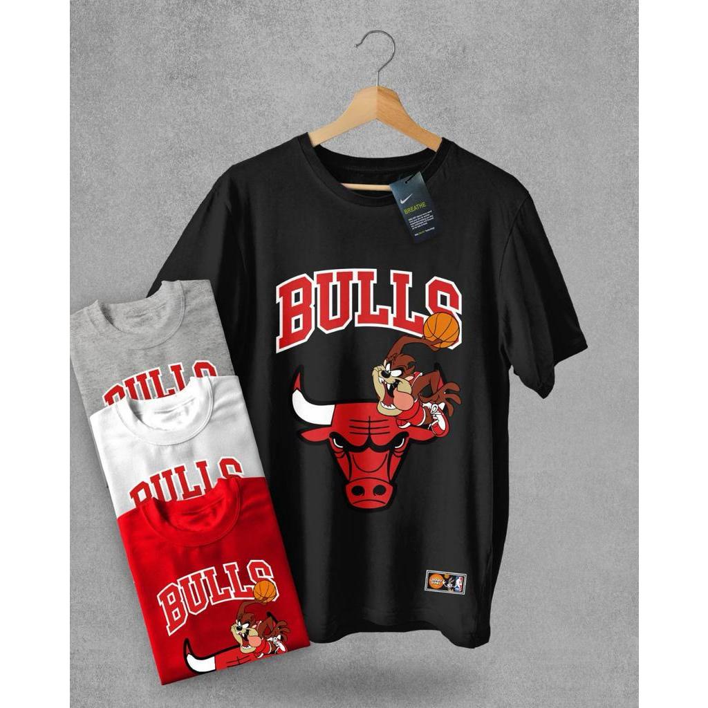 Camiseta NBA Taz-Mania | Super Mario do Chicago Bulls | Looney Tunes ...