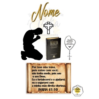 Topo de bolo tema Biblia/ masculino/ religioso topper personalizado ...