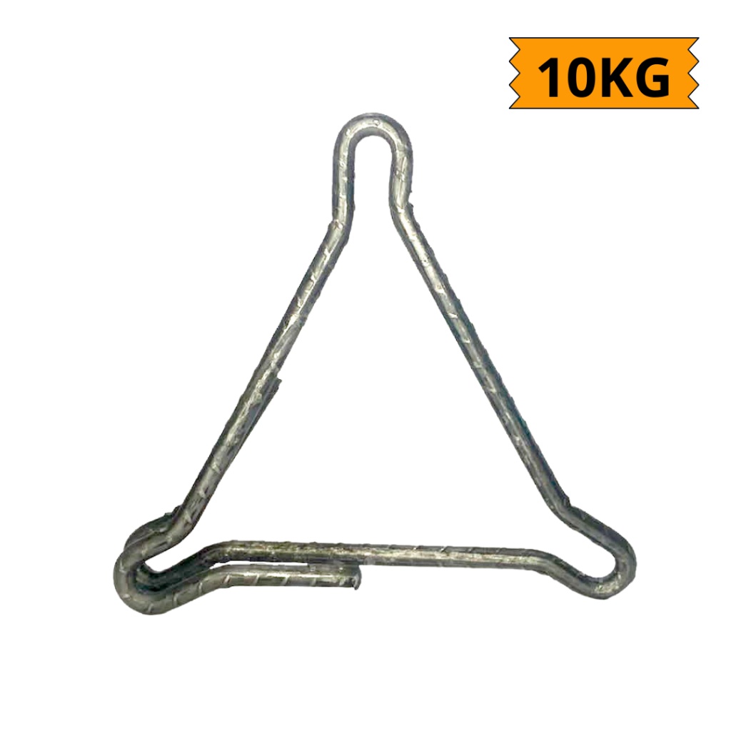 Estribo Triangular com encaixe 10mm ferro 4.2mm | Shopee Brasil