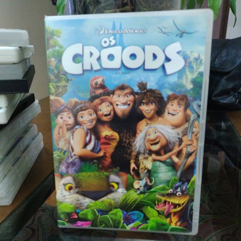 Dvd Os Croods. ORIGINAL e novo. | Shopee Brasil