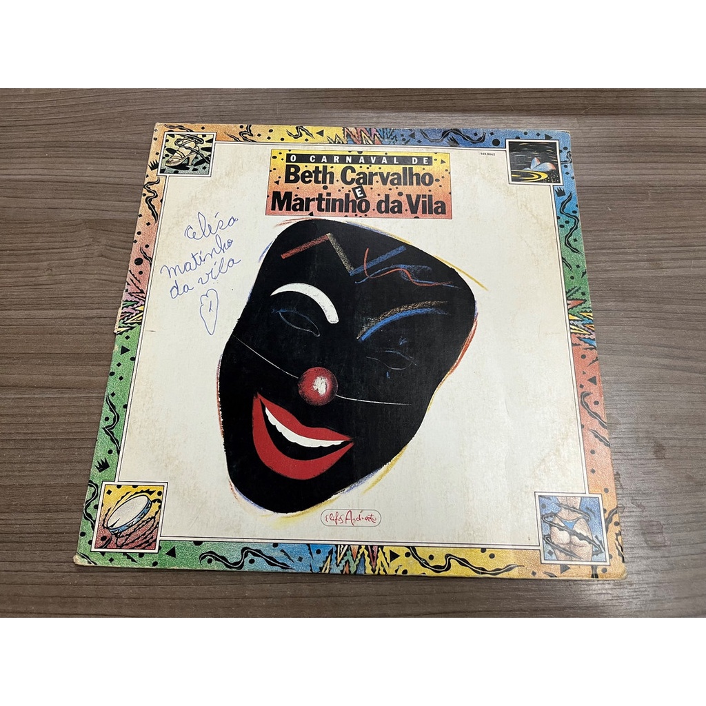 LP BETH CARVALHO E MARTINHO DA VILA O CARNAVAL DE BETH E MARTINHO 1990 | Shopee Brasil