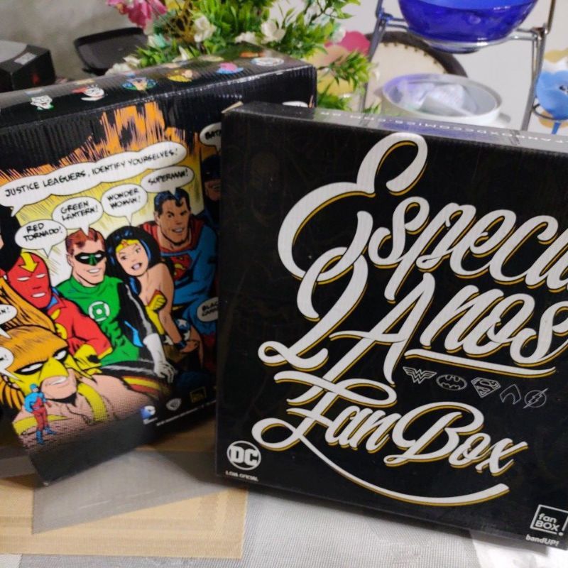 Produtos Fanbox DC Comics Omelete Box Nerd ao Cubo | Shopee Brasil