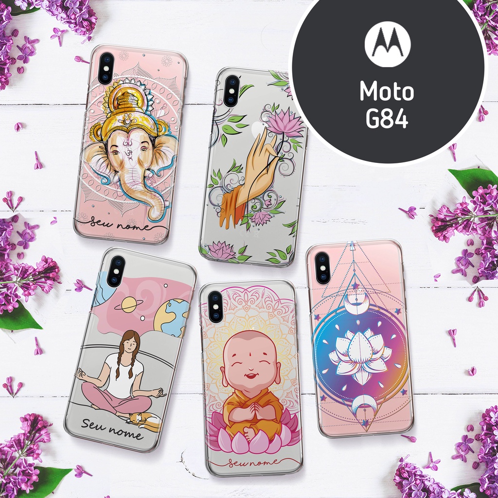 Capa Capinha - Motorola Moto G84 - Coleção Namaste Personalizada ...