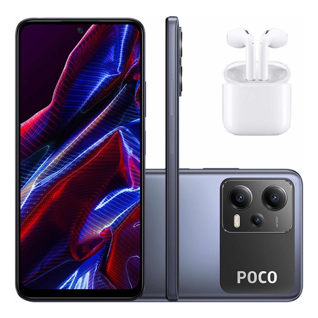 Xiaomi Poco X5 5g Global Dual Sim 256gb Preto 8gb Ram + Fone | Shopee ...
