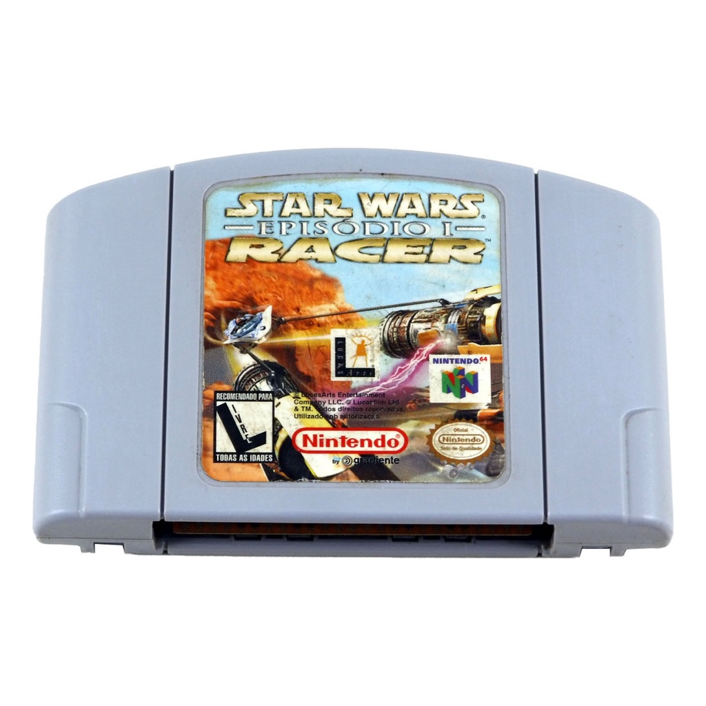Star Wars Racer Episode 1 Racer Original Nintendo 64 N64 | Shopee Brasil