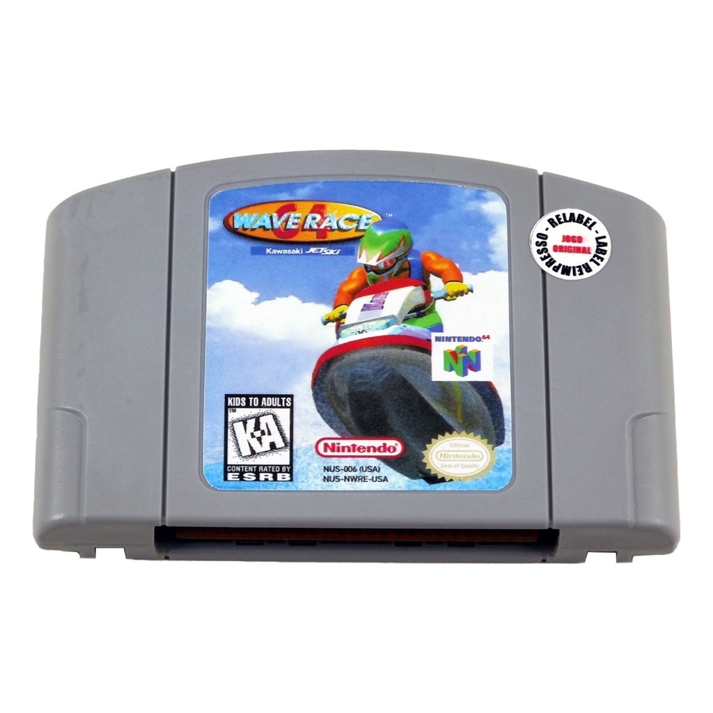 Wave Race 64 Original Nintendo 64 N64 | Shopee Brasil