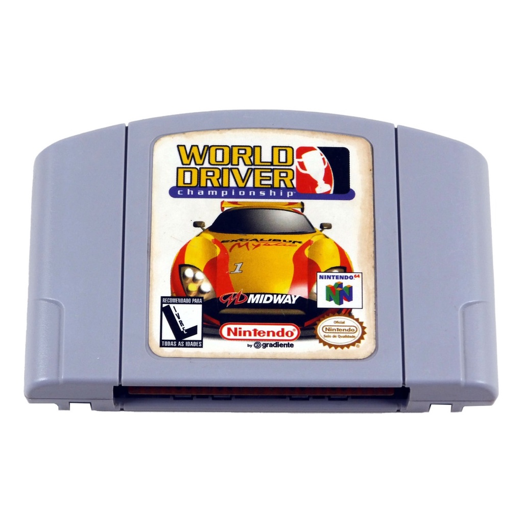 World Driver Championship Original Nintendo 64 N64 | Shopee Brasil