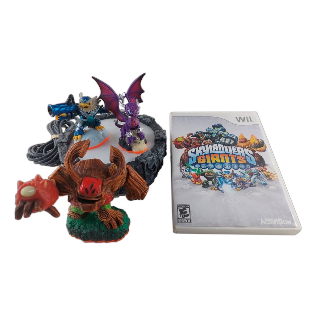 Kit Skylanders Portal + Jogo + Bonecos Original Nintendo Wii | Shopee ...