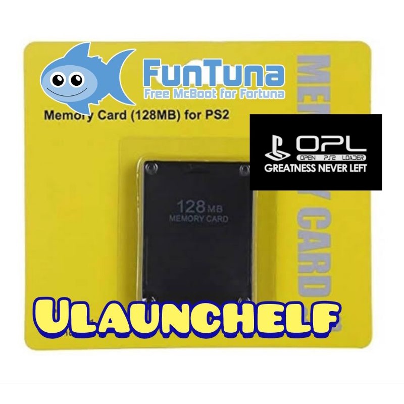 Memory card 128 mb Playstation 2 com OPL - Faz a Boa!