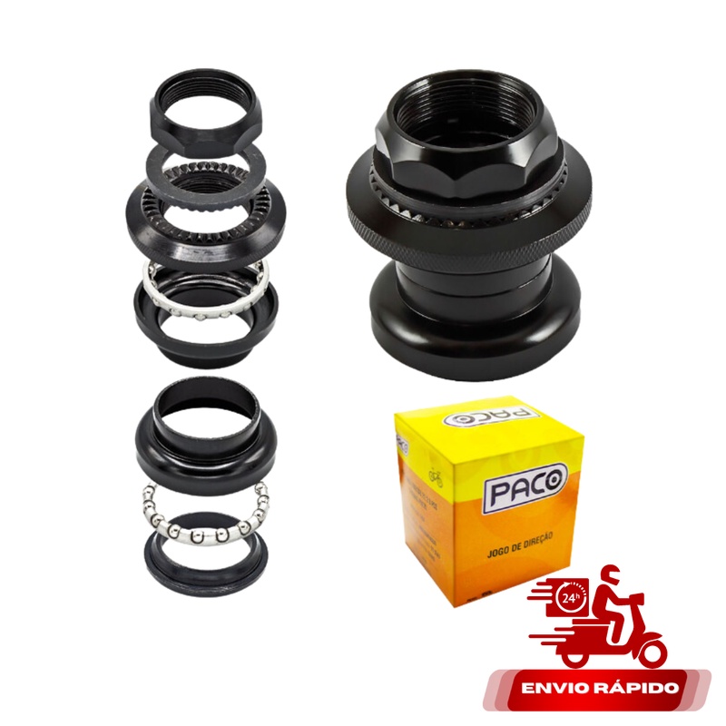 Jogo Direção Standard - Bicicleta/Mountain Bike e Caloi 10 - 22.2 Rosca ...