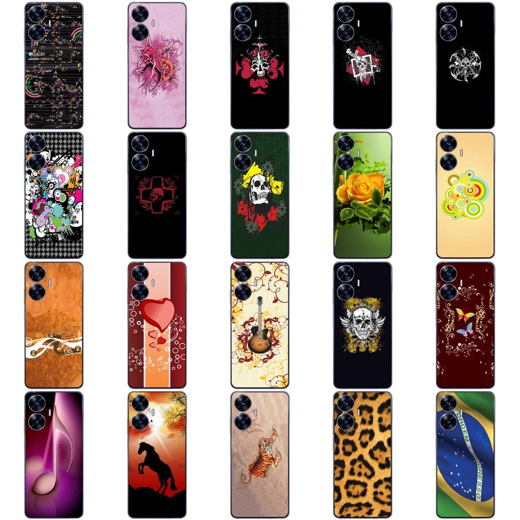 Capa Adesivo Skin006 a 628 Verso Para Realme C55 (2023) | Shopee Brasil