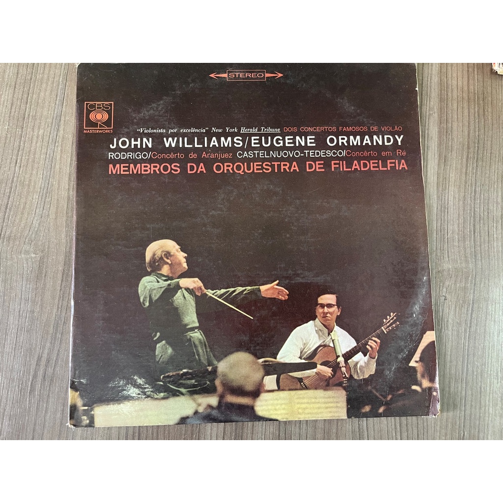 LP JOHN WILLIAMS EUGENE ORMANDY RODRIGO CASTELNUOVO-TEDESCO 1968 DOIS ...
