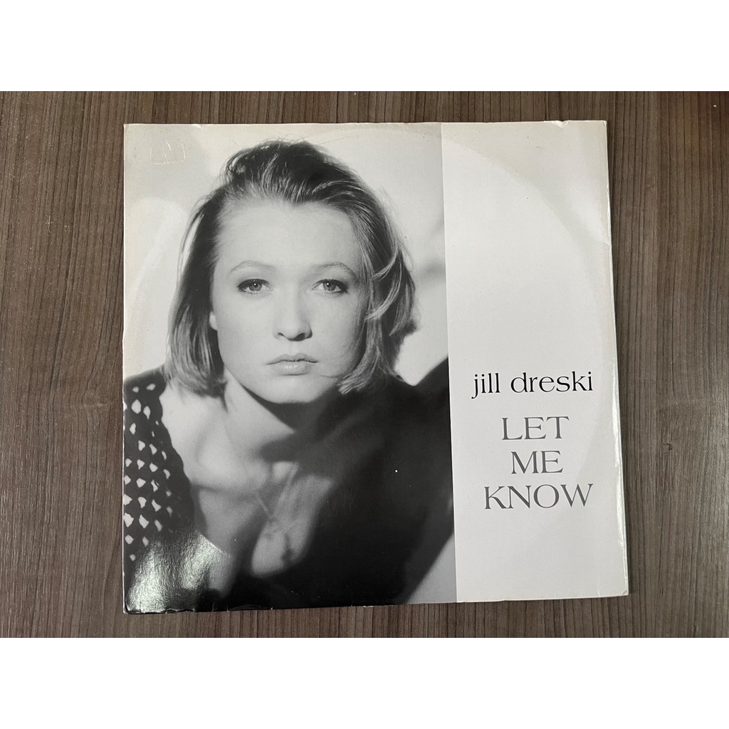 LP JILL DRESKI LET ME KNOW 1995 SINGLE 45RPM MADE IN ITALY - EURODANCE ...