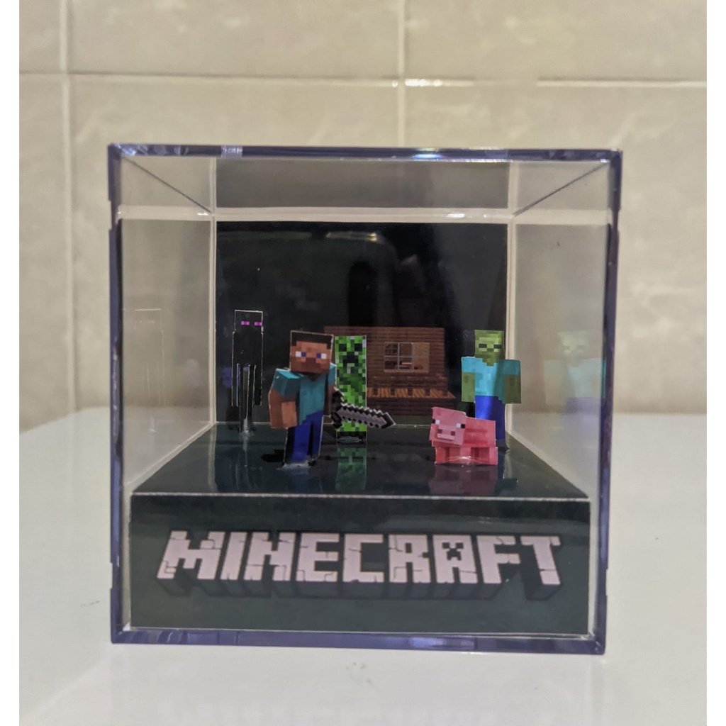 Cubo Diorama Minecraft | Shopee Brasil