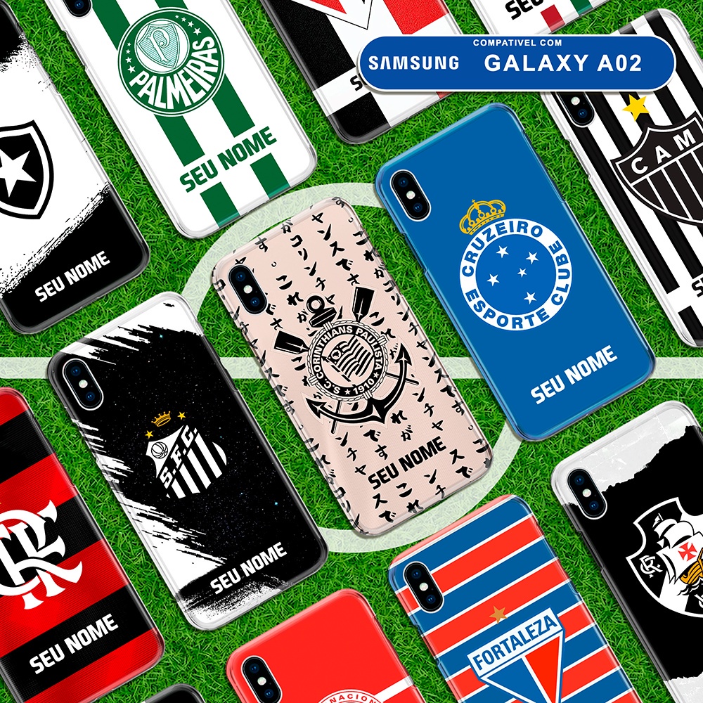 Capa Capinha - Samsung Galaxy A02 - Times Brasileiros | Shopee Brasil