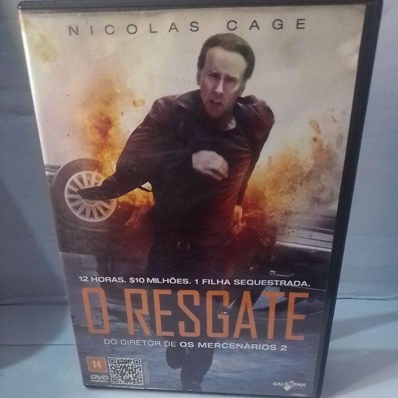 O Resgate - DVD original Nicolas Cage | Shopee Brasil