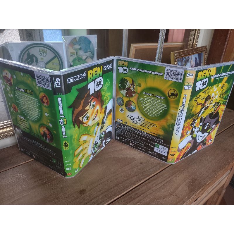 DVD Ben 10 Série Clássica Completa Dublada | Shopee Brasil